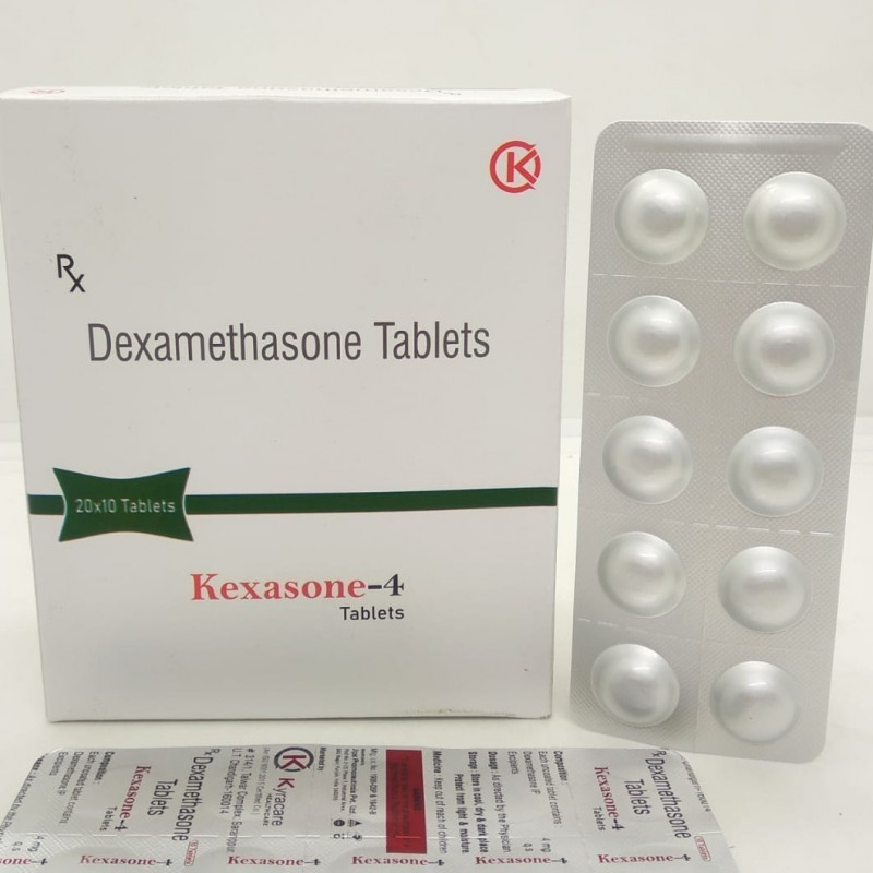 Kexasone 4 Tablet - Uses, Price, Substitute, Side Effects and Benefits