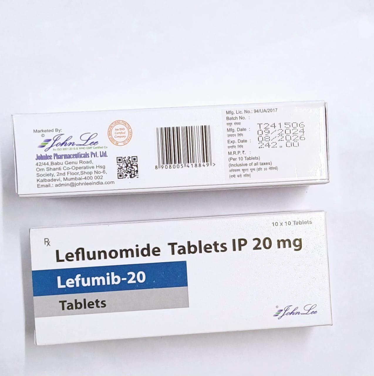 Lefumib 20mg Tablet - Uses, Price, Side Effects, Substitute