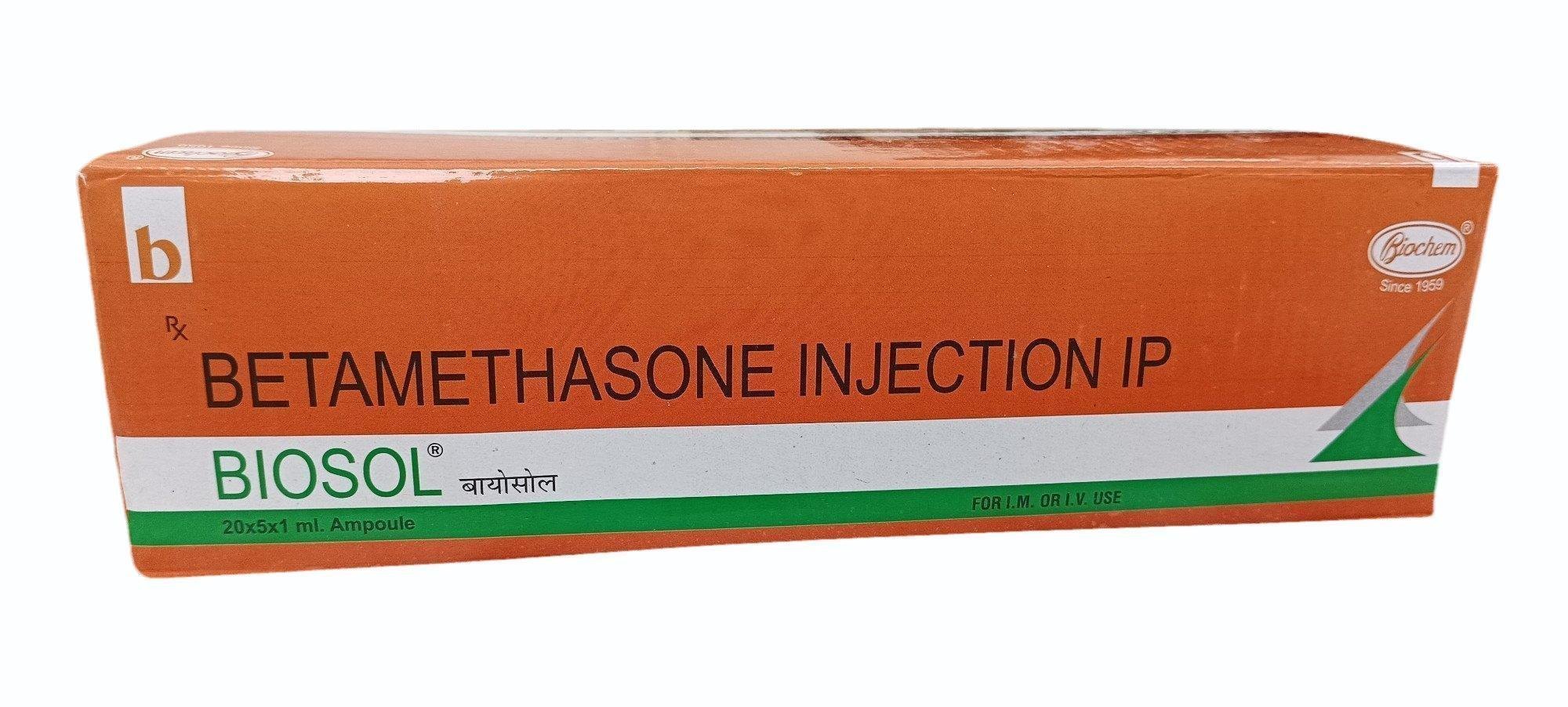 Biosol 4mg Injection - Uses, Price, Side Effects, Substitute