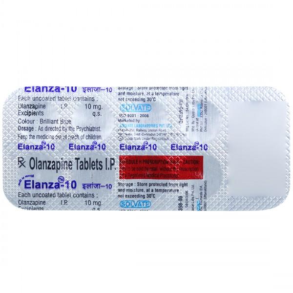 Elanza 10mg Tablet - Uses, Price, Side Effects, Substitute