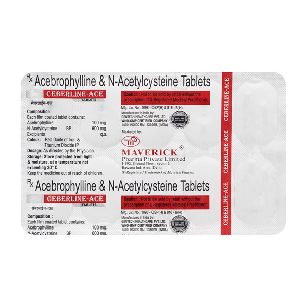 Ceberline-Ace Tablet - Uses, Price, Side Effects, Substitute