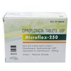 Microflox 250mg Tablet - Uses, Price, Side Effects, Substitute