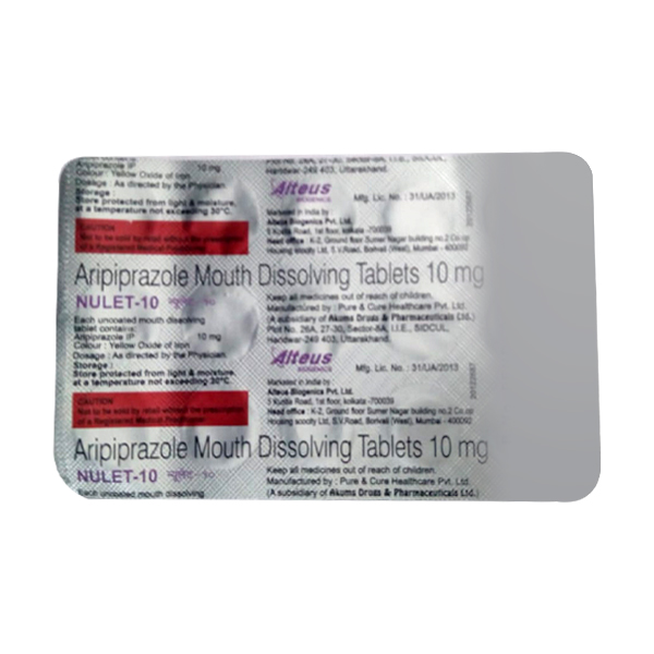 Nulet 10 Tablet - Uses, Price, Substitute, Side Effects and Benefits