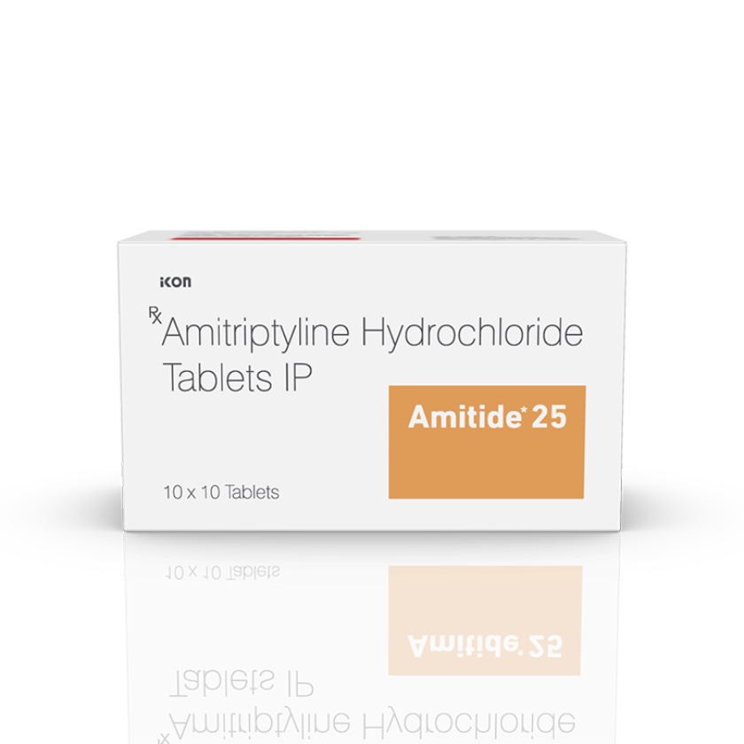 Amitide 25mg Tablet - Uses, Price, Side Effects, Substitute
