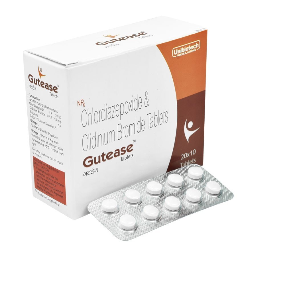 Gutease 5mg/2.5mg Tablet - Uses, Price, Side Effects, Substitute