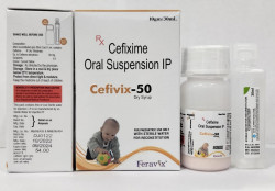 Cefivin 50mg Dry Syrup - Uses, Price, Side Effects, Substitute