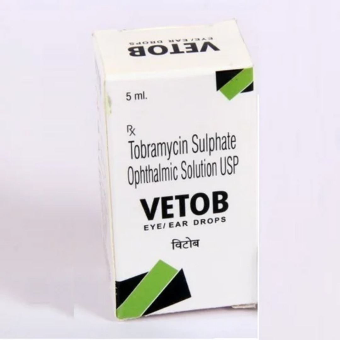 Vetob Eye/Ear Drop - Uses, Price, Side Effects, Substitute