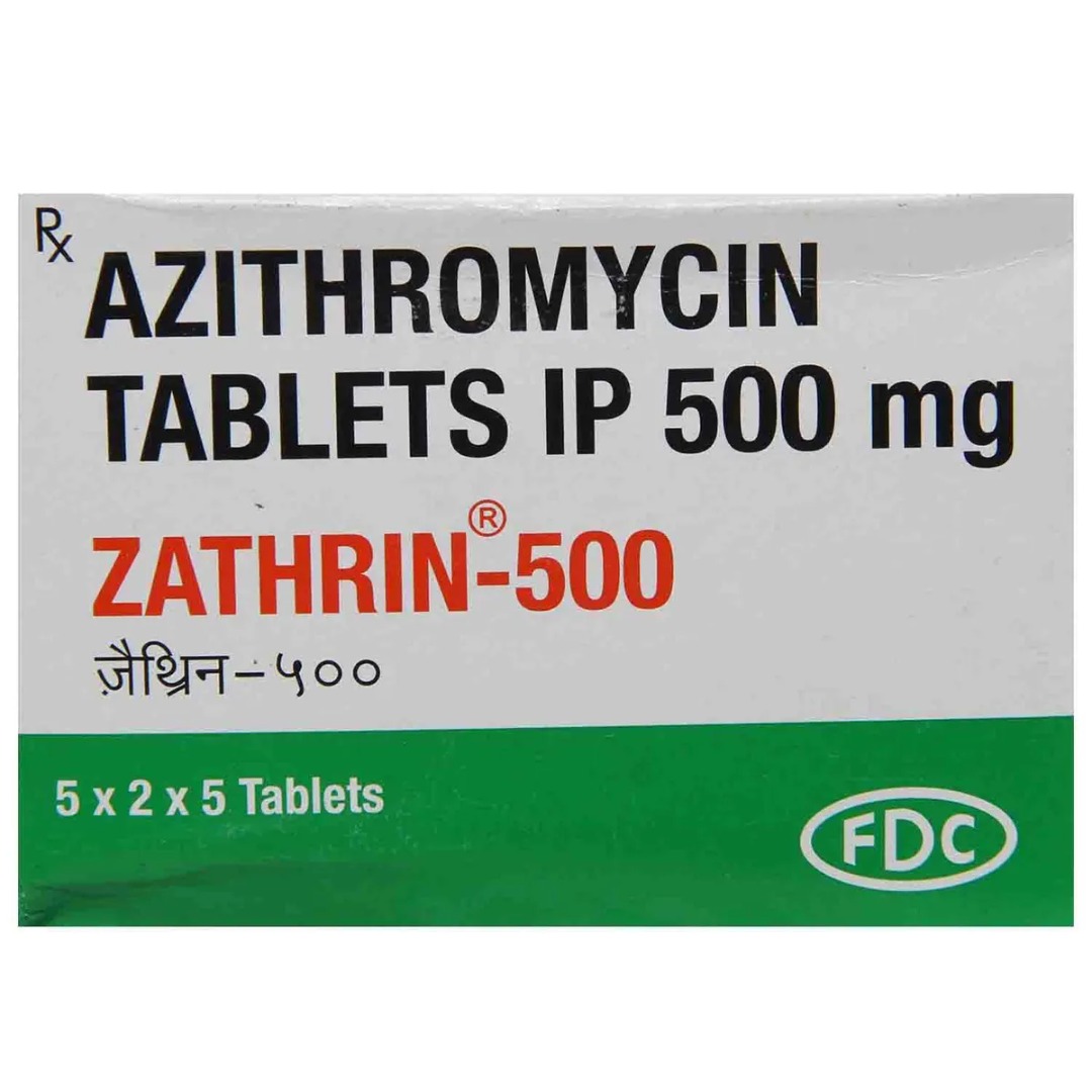 Zathrin 500 Tablet - Uses, Price, Side Effects, Substitute