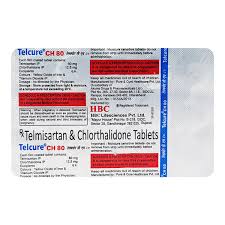 Telcure CH 80 mg/12.5 mg Tablet - Uses, Price, Side Effects, Substitute
