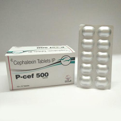 P-Cef 500 Tablet - Uses, Price, Side Effects, Substitute