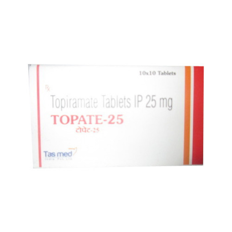 Topate 25mg Tablet - Uses, Price, Substitute, Side Effects and Benefits
