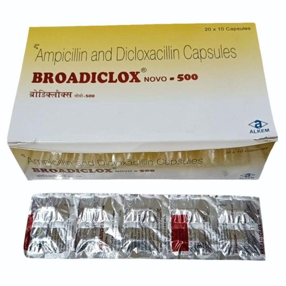 Broadiclox Novo 500 mg Capsule - Uses, Price, Side Effects, Substitute