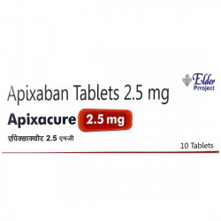 Apixacure 2.5mg Tablet - Uses, Price, Side Effects, Substitute