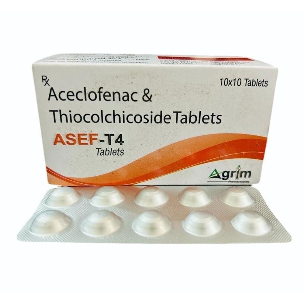 Asef-T 4 Tablet - Uses, Price, Side Effects, Substitute