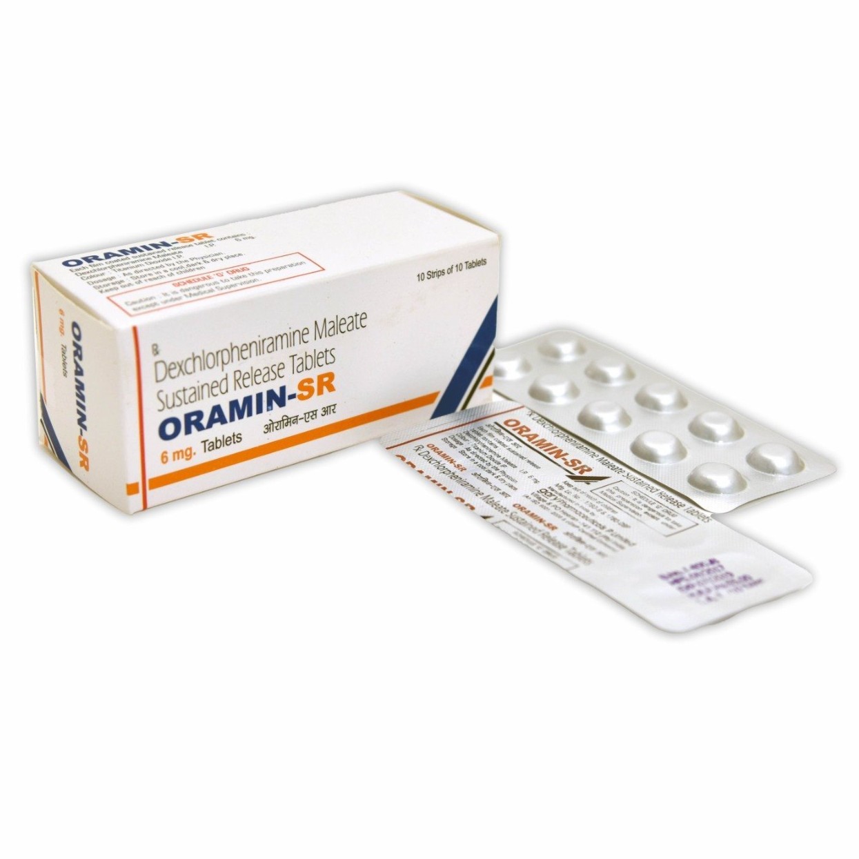 Oramin 6mg Tablet SR - Uses, Price, Side Effects, Substitute
