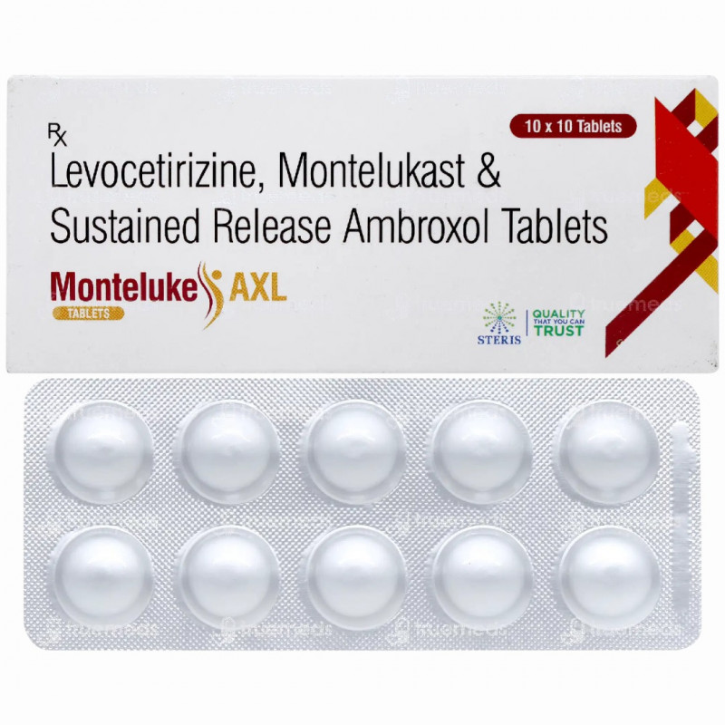 Monteluke AXL Tablet - Uses, Price, Substitute, Side Effects and Benefits