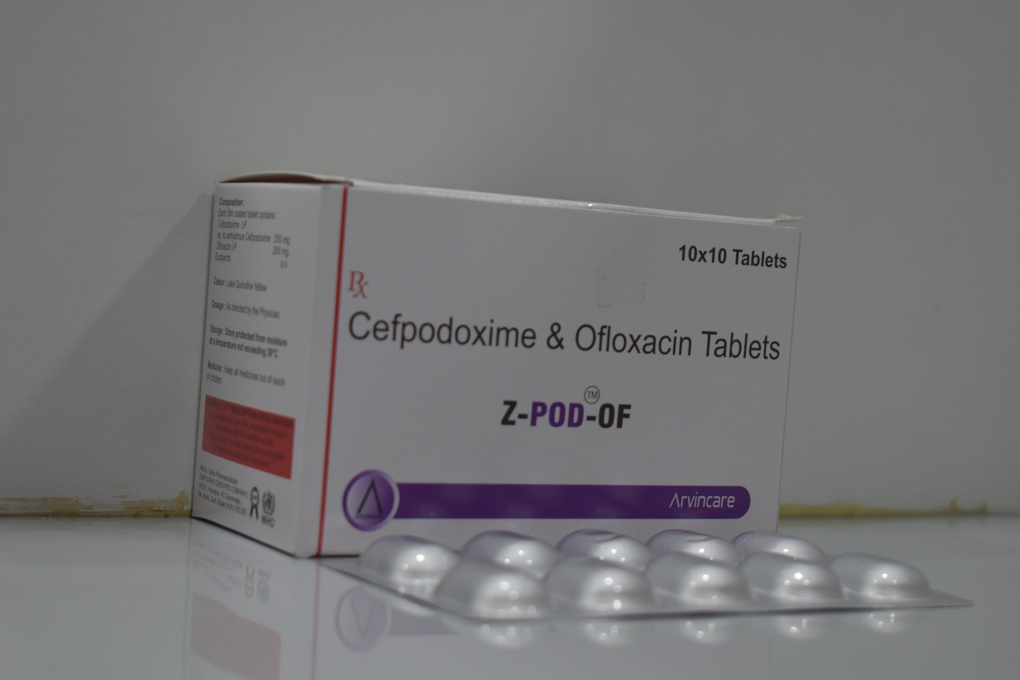 Z Pod OF 200mg/200mg Tablet - Uses, Price, Side Effects, Substitute