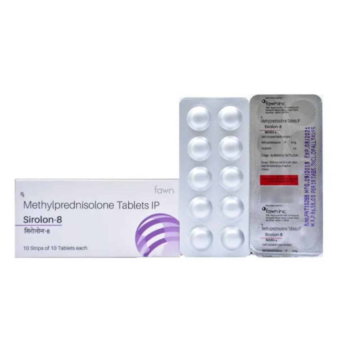 Sirolon 8mg Tablet - Uses, Price, Side Effects, Substitute