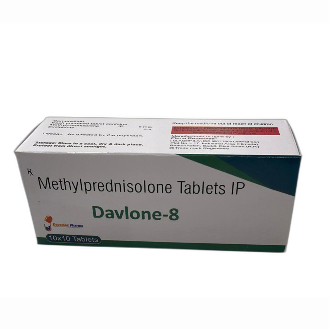 Davlone 8mg Tablet - Uses, Price, Side Effects, Substitute