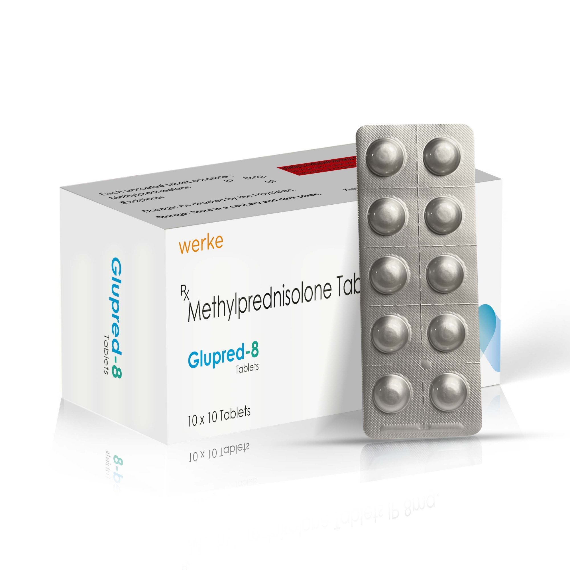 Glupred 8mg Tablet - Uses, Price, Side Effects, Substitute