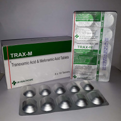 Trax MF 500mg/250mg Tablet - Uses, Price, Side Effects, Substitute