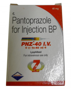 Pnz 40mg Injection - Uses, Price, Side Effects, Substitute