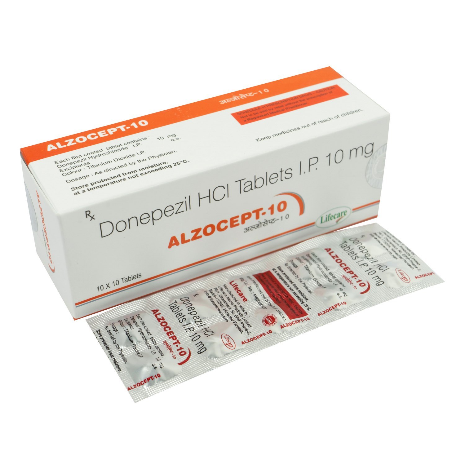 Alzocept 10 Tablet - Uses, Price, Side Effects, Substitute