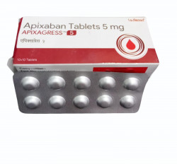 Apixagress 5mg Tablet - Uses, Price, Side Effects, Substitute