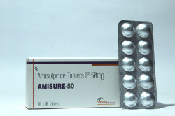 Amisure 50mg Tablet - Uses, Price, Side Effects, Substitute