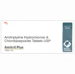 Amitril Plus 12.5 mg/5 mg Tablet - Uses, Price, Side Effects, Substitute