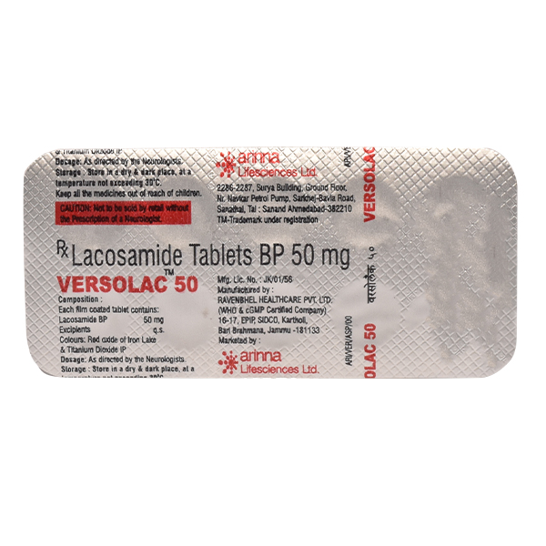 Versolac 50 Tablet - Uses, Price, Side Effects, Substitute