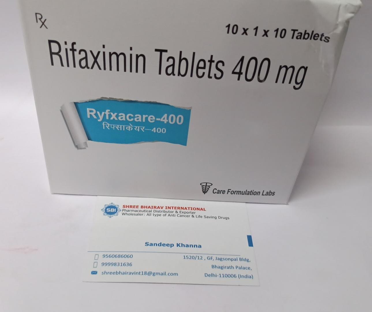 Ryfxacare 400 Tablet - Uses, Price, Side Effects, Substitute