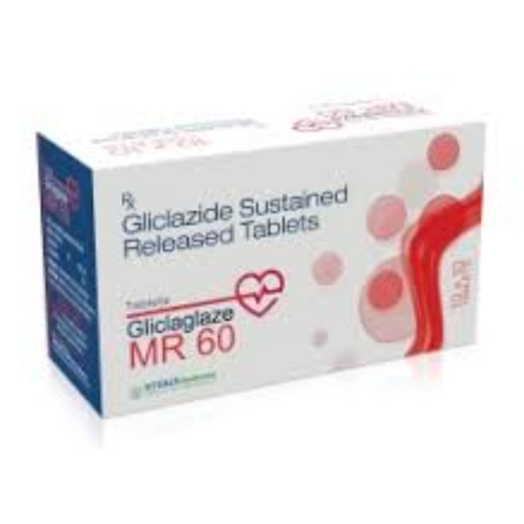 Gliclaglaze 60mg Tablet MR - Uses, Price, Side Effects, Substitute