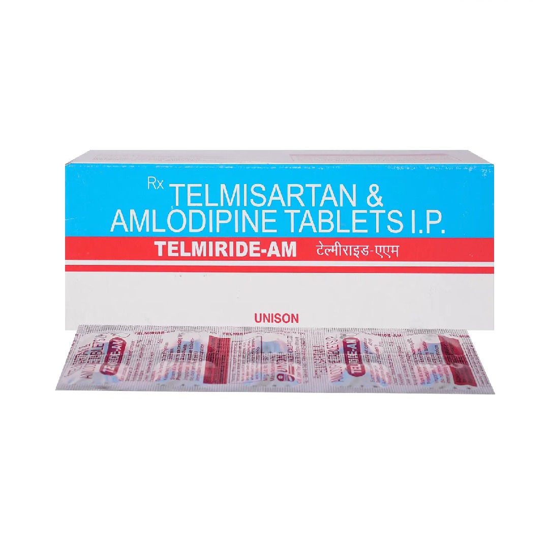 Telmiride AM Tablet - Uses, Price, Substitute, Side Effects and Benefits