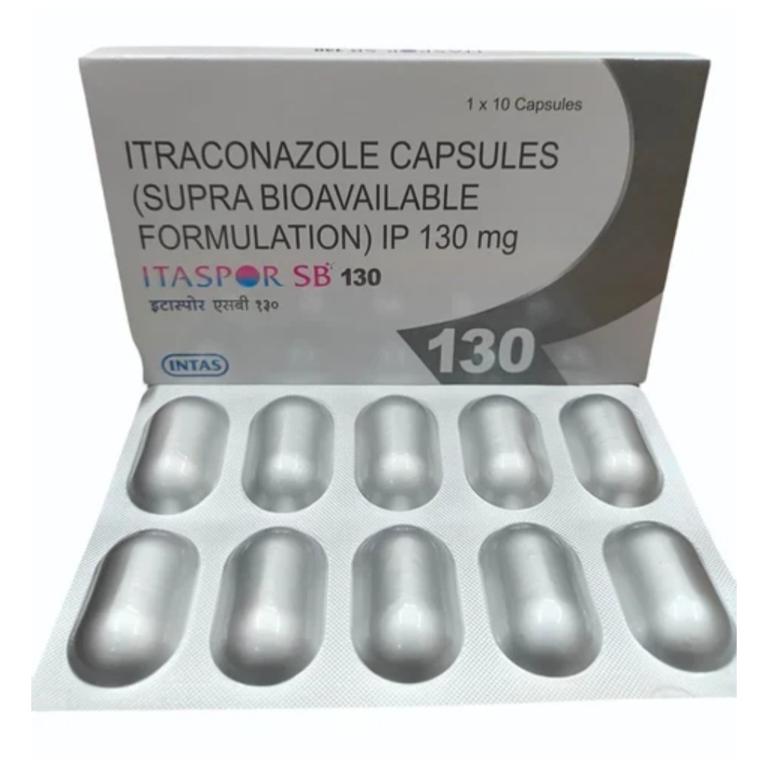 Itaspor-SB 130mg Capsule Uses, Price, Side Effects And Substitutes
