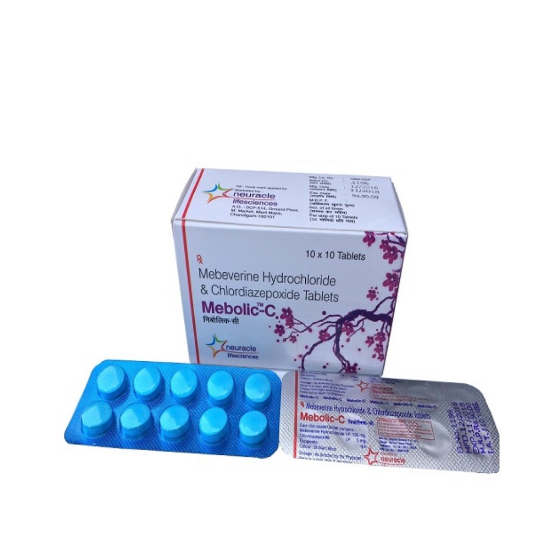 Mebolic C 135mg/5mg Tablet - Uses, Price, Side Effects and Substitute