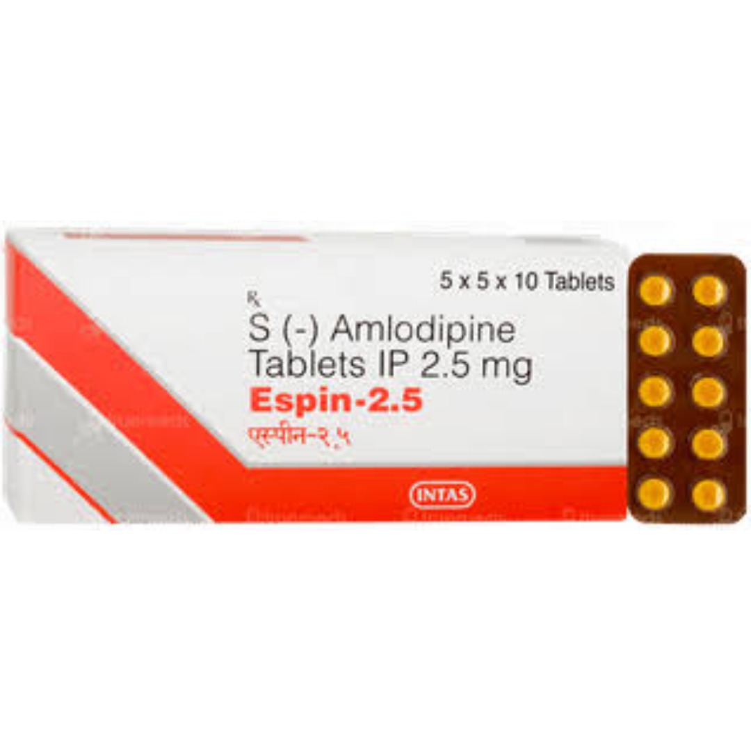 Espin 2.5 Tablet - Uses, Benefits, Side Effects & Price