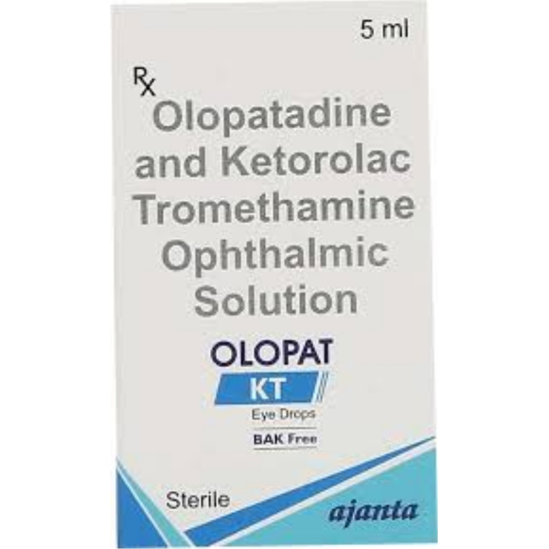 Olopat KT Eye Drop BAK Free - Uses, Benefits, Side Effects & Price