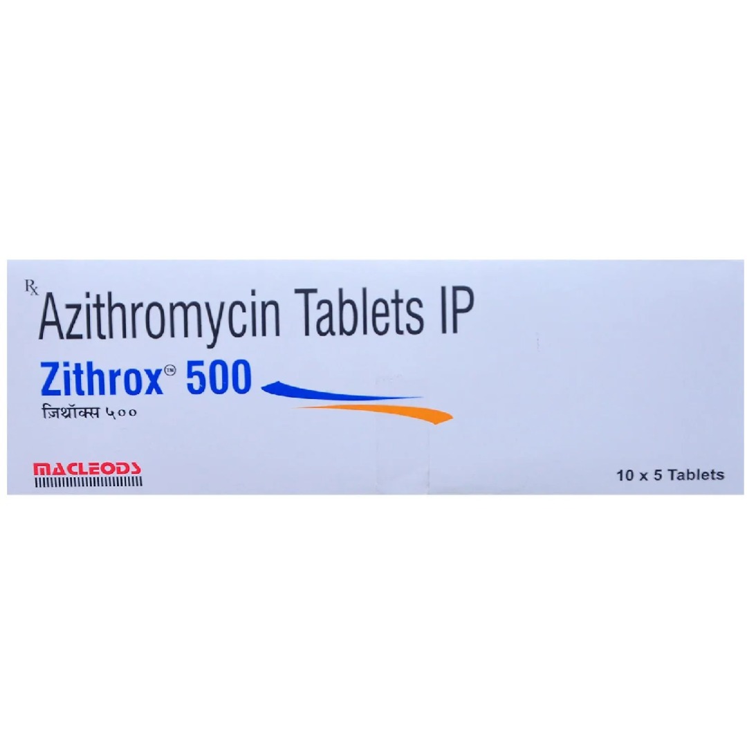 Zithrox 500 Tablet - Uses, Benefits, Side Effects & Price